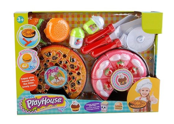 20 Pcs Kids Pretend Play Kitchen Set For Pizza / Cake Cutting Cooking supplier