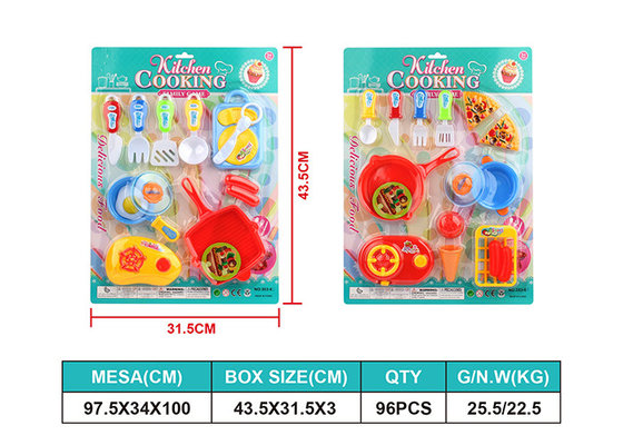 Plastic Childrens Toy Kitchen Set / Pretend Play Kitchen Food Anti - Allergic supplier