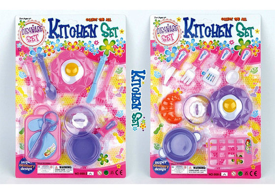 Pretend Play Kids Play Kitchen Set , Food Kitchen Cooking Set Toys 10 Pcs supplier