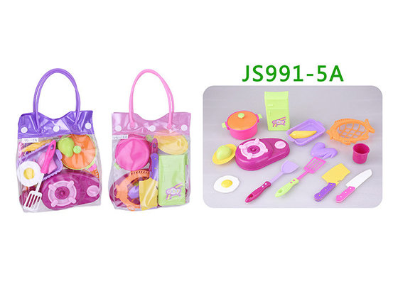10 " Mini Childrens Toy Kitchen Sets Pretend Play Seafood 29 Pcs In Bag Packing supplier
