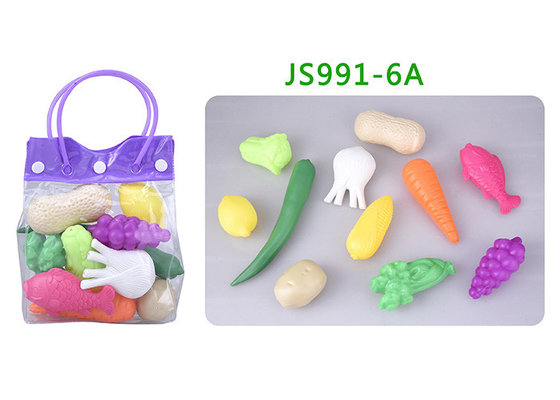 10 " Mini Childrens Toy Kitchen Sets Pretend Play Seafood 29 Pcs In Bag Packing supplier