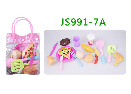 10 " Mini Childrens Toy Kitchen Sets Pretend Play Seafood 29 Pcs In Bag Packing supplier