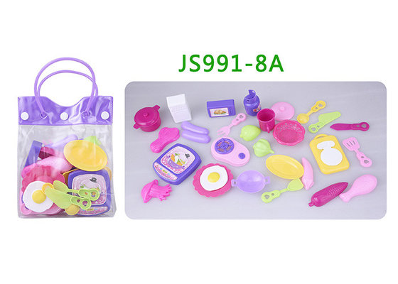 10 " Mini Childrens Toy Kitchen Sets Pretend Play Seafood 29 Pcs In Bag Packing supplier