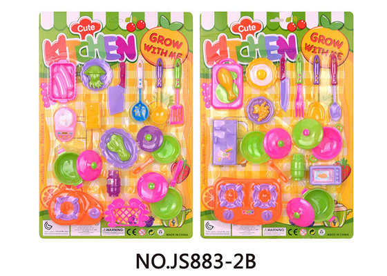 Eco Friendly Childrens Toy Kitchen Sets , Kids Toy Cooking Set 19.6 " supplier