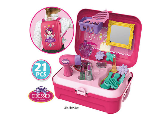 Portable Backpack Kitchen Role Play Toys , Pretend Play Children's Cooking Set supplier