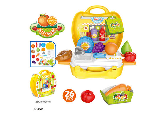 10.3" Childrens Toy Kitchen Sets , Colorful Cooking Toys For Kids 32 Pcs supplier