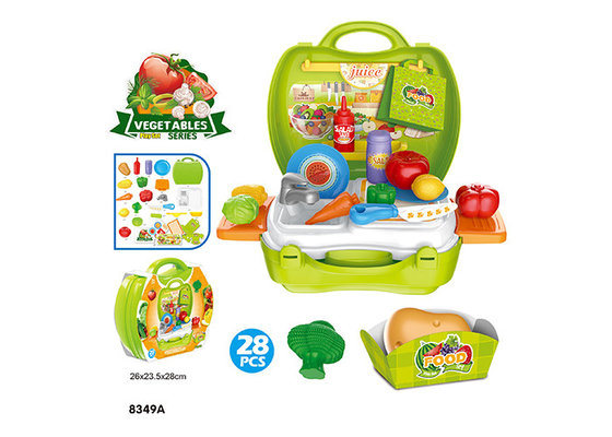 10.3" Childrens Toy Kitchen Sets , Colorful Cooking Toys For Kids 32 Pcs supplier