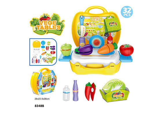10.3" Childrens Toy Kitchen Sets , Colorful Cooking Toys For Kids 32 Pcs supplier