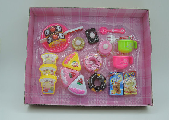 Colorful Children's Play Food For Kitchens , Plastic Kitchen Role Play Toys supplier