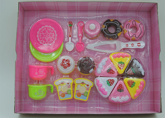 Colorful Children's Play Food For Kitchens , Plastic Kitchen Role Play Toys supplier