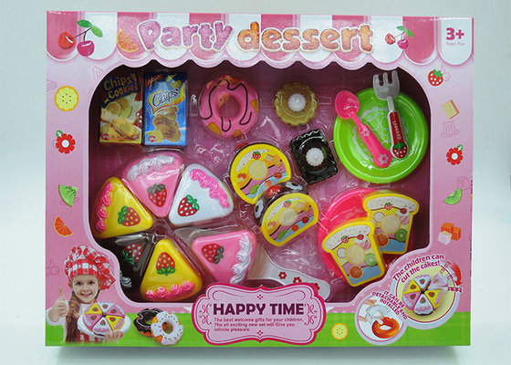 Multi Colored Dessert Childrens Toy Kitchen Sets For Pretend Role Playing 20 Pcs supplier