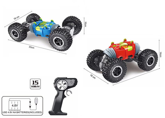4WD Double Roll Stunt Remote Control Vehicles For Kids With Rechargable Battery supplier