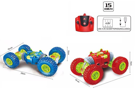 4WD Double Roll Stunt Remote Control Vehicles For Kids With Rechargable Battery supplier