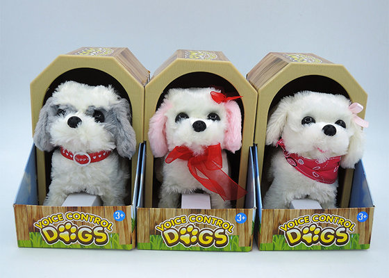 Electronic Children's Moving Puppy Toy , Toy Walking Dogs That Bark And Walk supplier