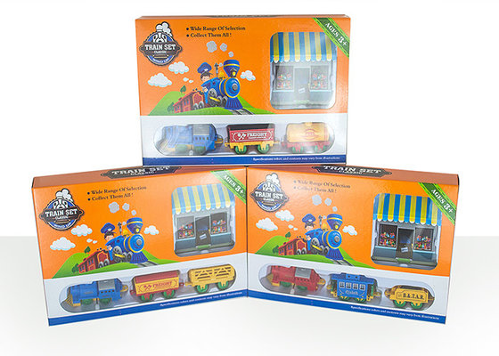 Mini Wind Up Classic Train Set Kids Toy Vehicles with Railway Track 8 Pcs supplier