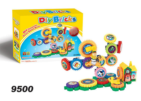 Electric Remote Control Children's Play Toys Gear Building Toy Set 106 Pcs supplier
