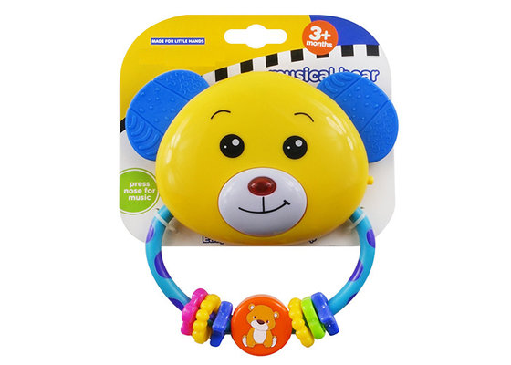 Multi Color BPA Free Baby Teething Rattle Toys With Music And Light 3 To 36 Months supplier
