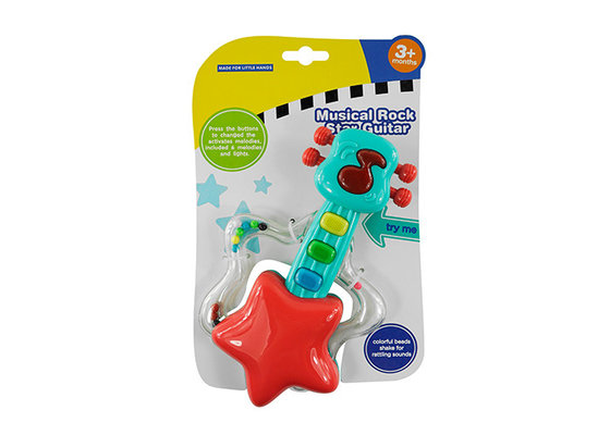 Multi Color BPA Free Baby Teething Rattle Toys With Music And Light 3 To 36 Months supplier