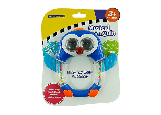 Plastic Baby Rattles And Toys Cell Phone , Soft Teething Toys For Babies supplier