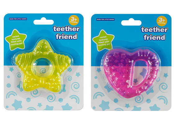 7.9 " Soft Infant Baby Toys BPA Free Baby Teethers With Cooling Gel Inside supplier