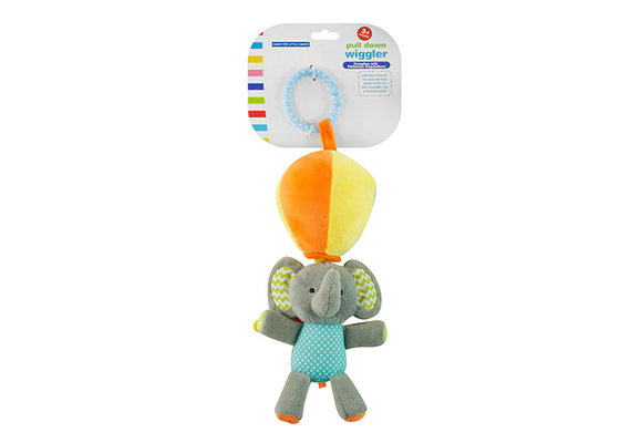 Plush Owl / Fish Teether Safe Infant Baby Toys With Rainbow Coloured Fabrics supplier