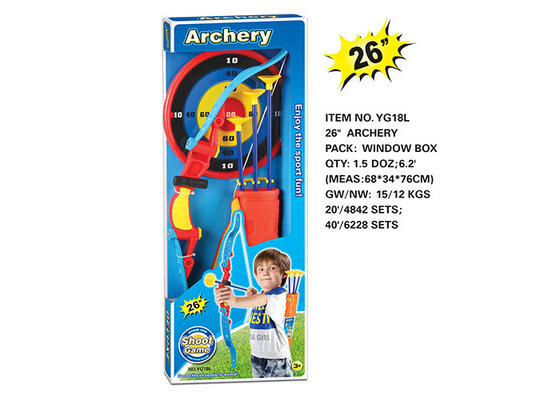 Outdoor Game Kids Sports Toys Safe Child's Archery Bow And Arrow Set supplier