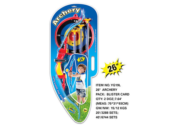 Outdoor Game Kids Sports Toys Safe Child's Archery Bow And Arrow Set supplier