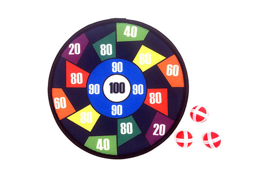 Multicolor Kids Sports Toys Children's Velcro Dart Board With Balls 6 Pattern supplier