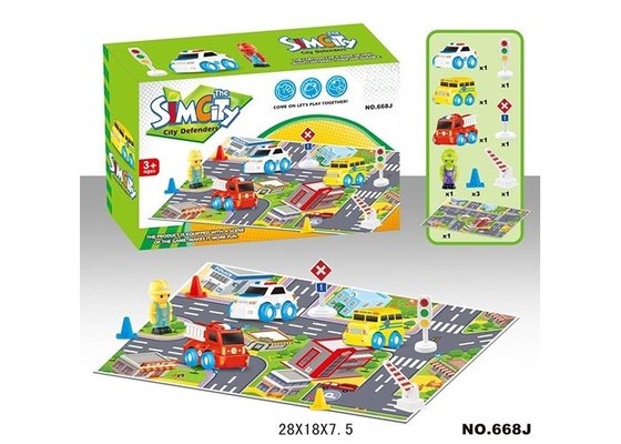 Pretend Play Kids Toy Vehicles Push And Go Friction Powered Car Toys supplier