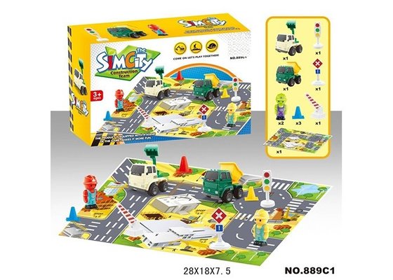 Pretend Play Kids Toy Vehicles Push And Go Friction Powered Car Toys supplier