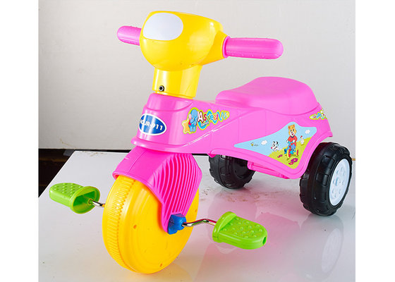 Colorful Plastic Kids Ride On Toys Tricycle Balance Sliding With Removable Pedal supplier