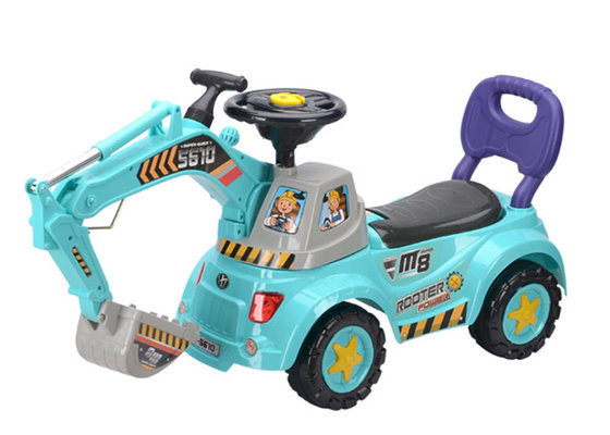 40 " Push Kids Ride On Toys , Toddler Construction Sliding Car With Music supplier