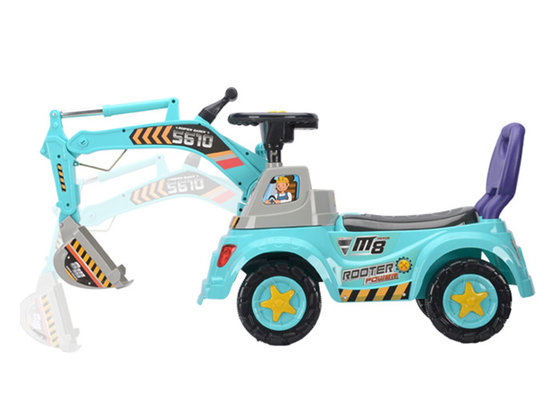 40 " Push Kids Ride On Toys , Toddler Construction Sliding Car With Music supplier