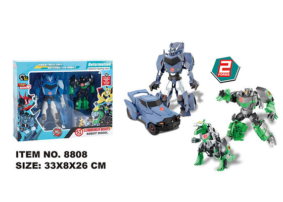 2 In 1 Transformers Characters Toys , Kids Transformers Vehicles Robot supplier