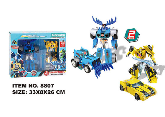 2 In 1 Transformers Characters Toys , Kids Transformers Vehicles Robot supplier