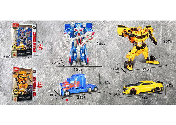 9 " Plastic Transformers Car Robot Toys / Action Figure Dinosaur Transformer Toy supplier