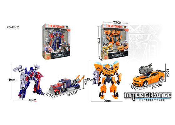 9 " Plastic Transformers Car Robot Toys / Action Figure Dinosaur Transformer Toy supplier