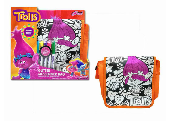 Children 2 In 1 Drawing Art And Craft Board With 45Pcs Decorative Sticky Geme supplier