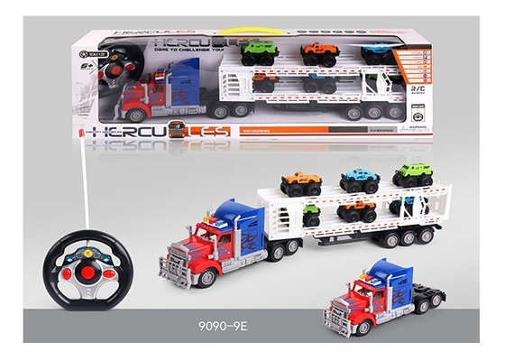 12 " Colorful Children's Remote Control Toys Rescue Fire Engine Truck with Ladder supplier