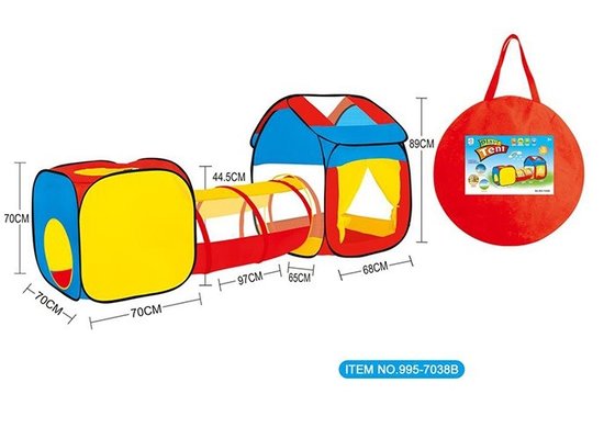 School Bus Shaped Children's Pop Up Toy Tent , Foldable Pop Up Playhouse Tent supplier