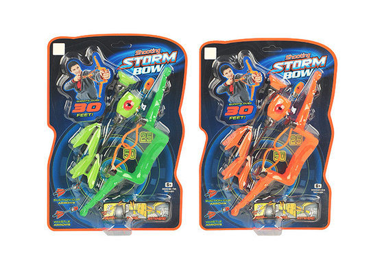 Fast Load Shooting Bow Set Kids Play Toys W / Whistle Sound Arrows 125 Feet supplier