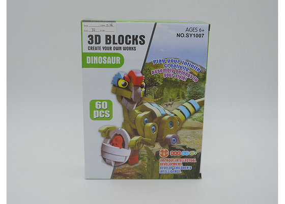 Soft EVA Foam DIY 3D Building Blocks Educational Toys 81 Pcs Zebra Tiger Horse Set supplier