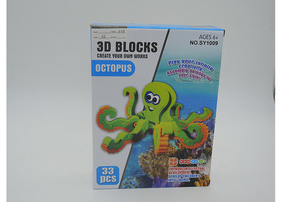 Boys And Girls Building Blocks Educational Toys Assembly Puzzle Kit 54 Pcs supplier