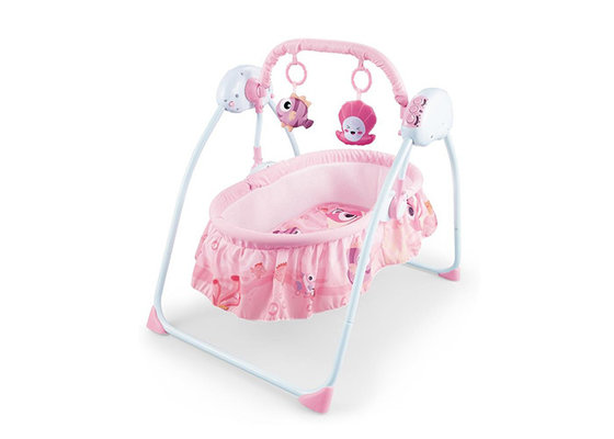 W / Music 3 Speed Swing Children's Play Toys / Remote Control Baby Cradle Bed supplier