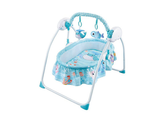 W / Music 3 Speed Swing Children's Play Toys / Remote Control Baby Cradle Bed supplier