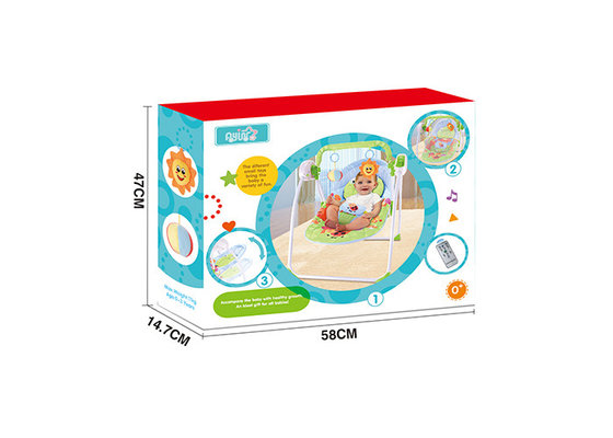 Musical Remote Control Baby Swing Chair 3 Speed 30 " ABS Plastic Material supplier