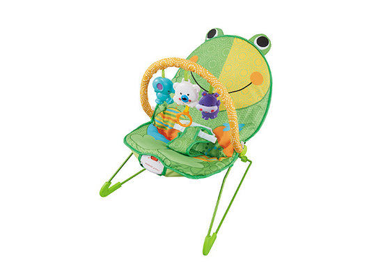 W / Vibration Green Blue Children's Play Toys / 21 " Musical Baby Bouncing Chair supplier