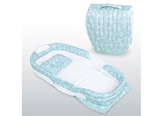 Foldable Baby Bed Children's Play Toys W / Soft Music Protective Fence supplier