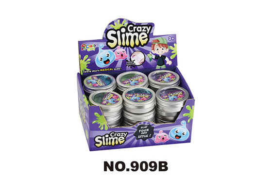 Safety 12 Color 3 Oz Children's Play Toys / Pressure Relieve Putty Crystal Slime Mud supplier