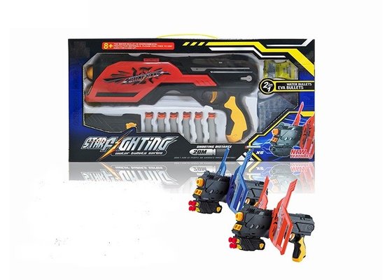 2 - In - 1 Powerful Shooting Gun Children's Play Toys W / 605 Water EVA Bullets supplier